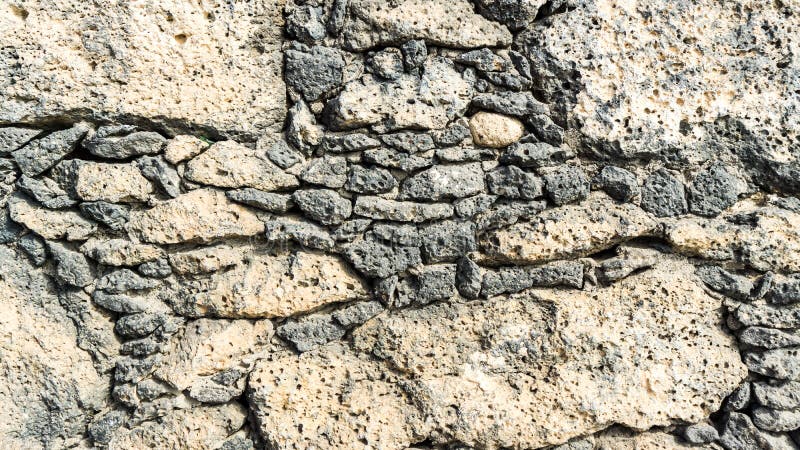Wall of lava stone stock photo. Image of gray, rock - 150450840