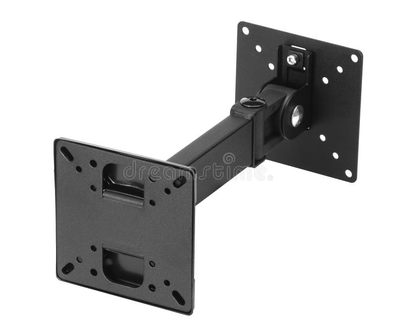 Wall LCD bracket stock image. Image of heavy, life, bracket - 40843853