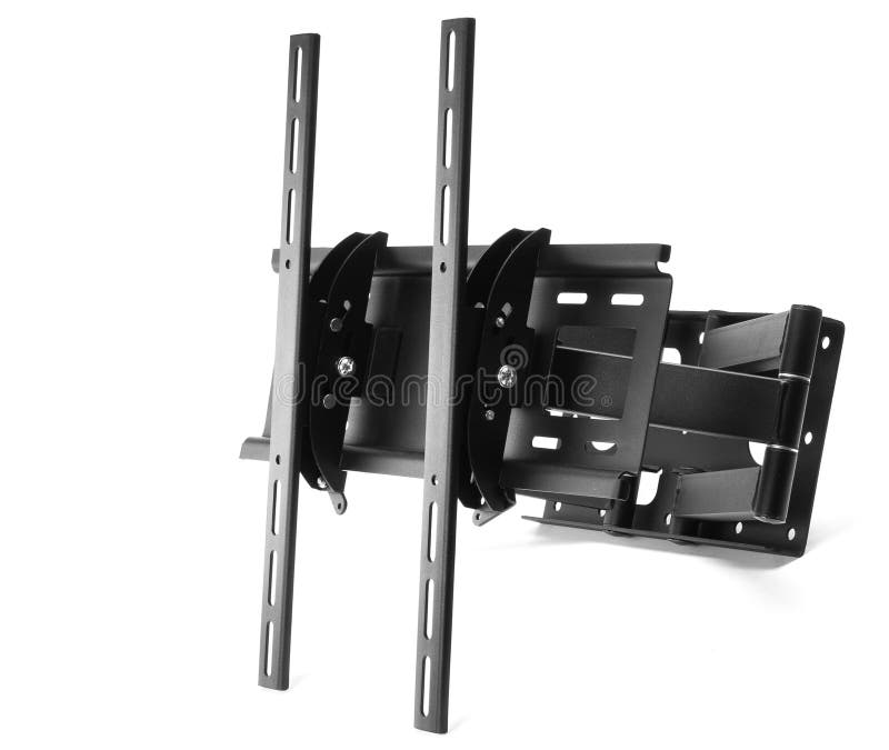 Wall LCD bracket stock image. Image of object, carpentry - 40843849