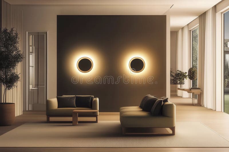 Wall Lights Eclipse-like Lamps Where Illumination Emerges from a ...