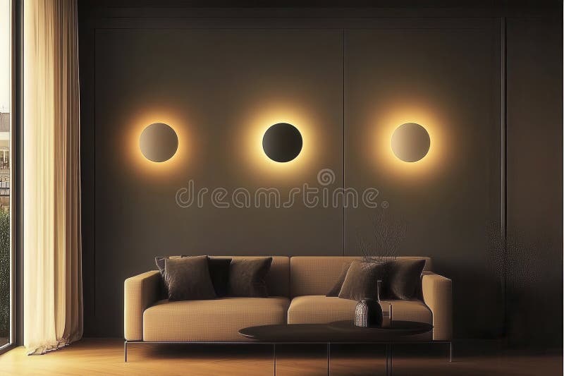 Wall Lights Eclipse-like Lamps Where Illumination Emerges from a ...