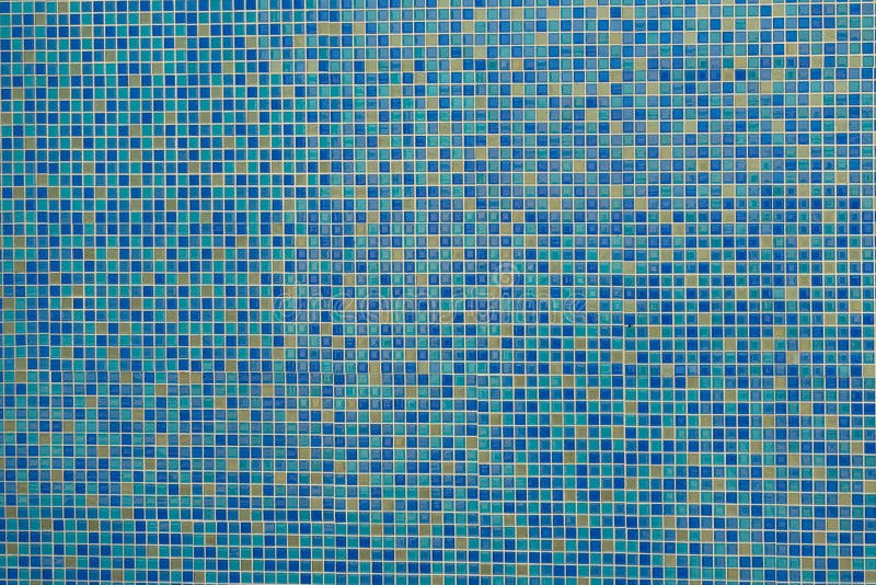 The Wall is Lined with Colored Tiles Stock Image - Image of backdrop ...