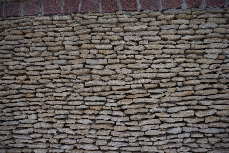 Texture Torn Wall with Stones Stock Photo - Image of cracked, frame ...