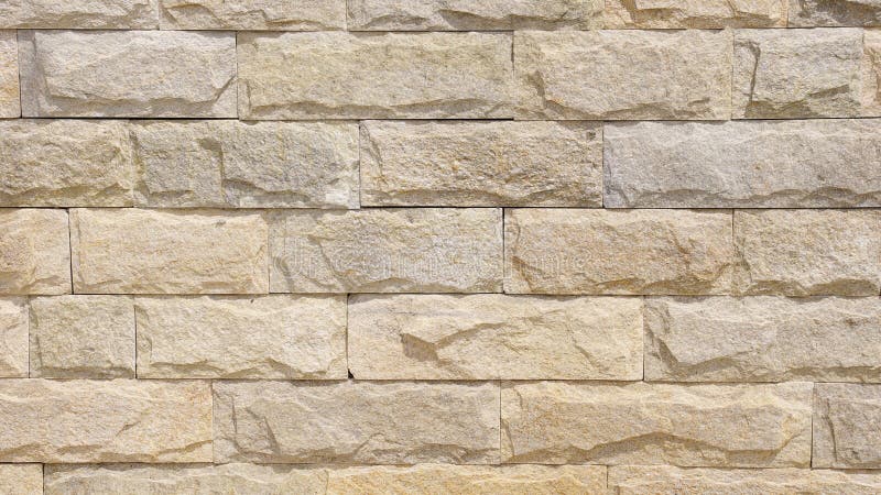 Wall Lined with Limestone Slabs Stock Photo - Image of structure ...