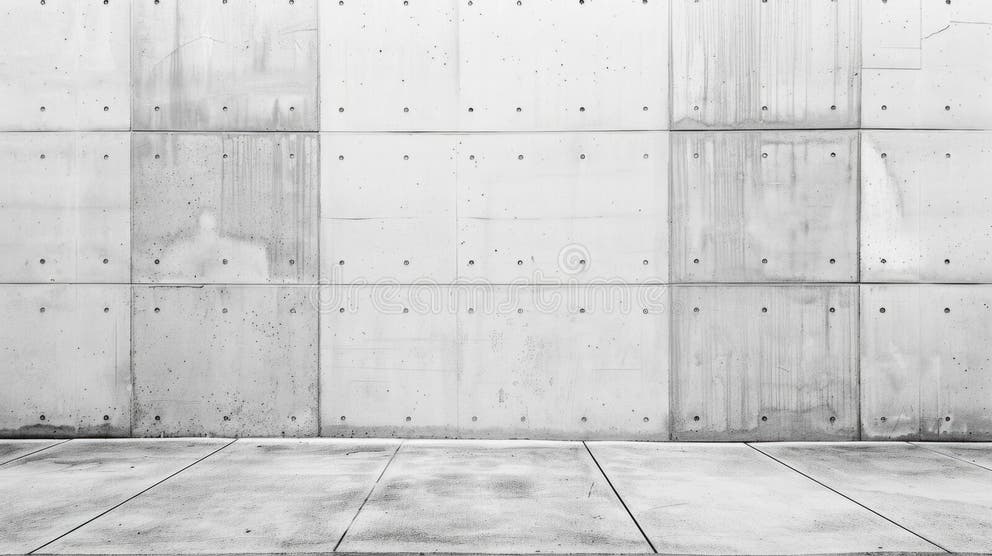 A Wall with a Lot of Holes and a Lot of Cement Stock Photo - Image of ...