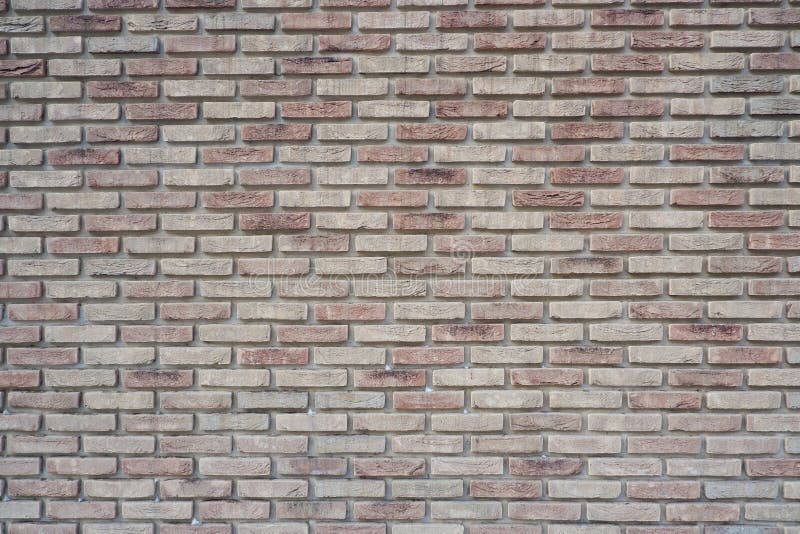 The Wall is Made of Ceramic Clinker Bricks. Natural Urban Background ...