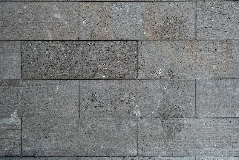 Wall Made from Cinder Blocks. Stock Image - Image of overlay, natural ...