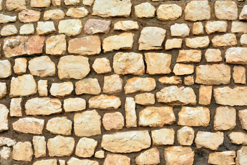 Wall Made with Large Stones Stock Image - Image of abstracta, piedra ...
