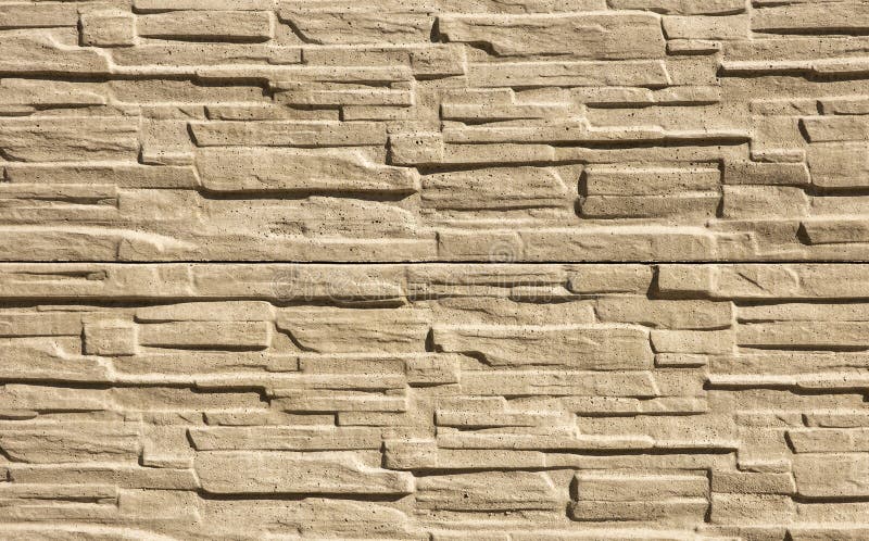Wall Made of Modern Ledge Stone Stock Image - Image of house, brick ...