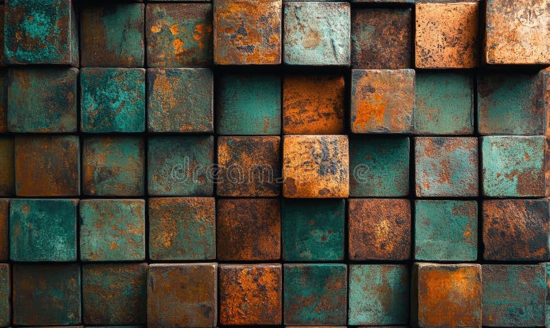 Wall Made Old Rusted Bricks Stock Photos - Free & Royalty-Free Stock ...