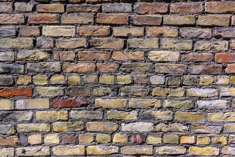 Wall Made of Old Sand-lime Brick As a Background 4 Stock Photo - Image ...