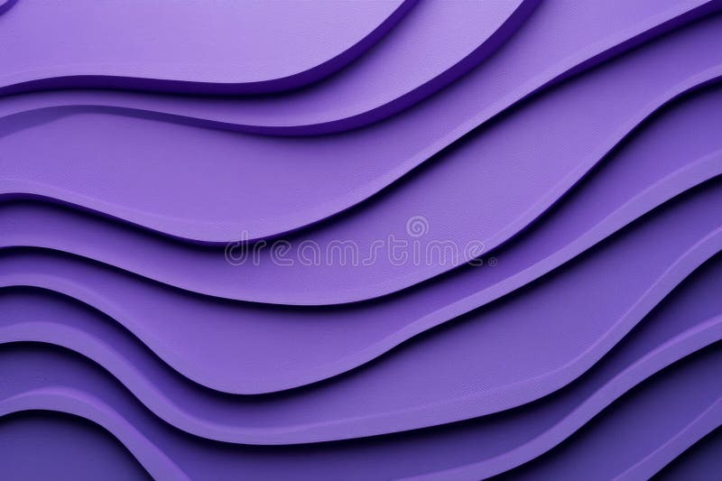 A Wall Made of Plaster with a Three-dimensional Wavy Relief, Showcasing ...