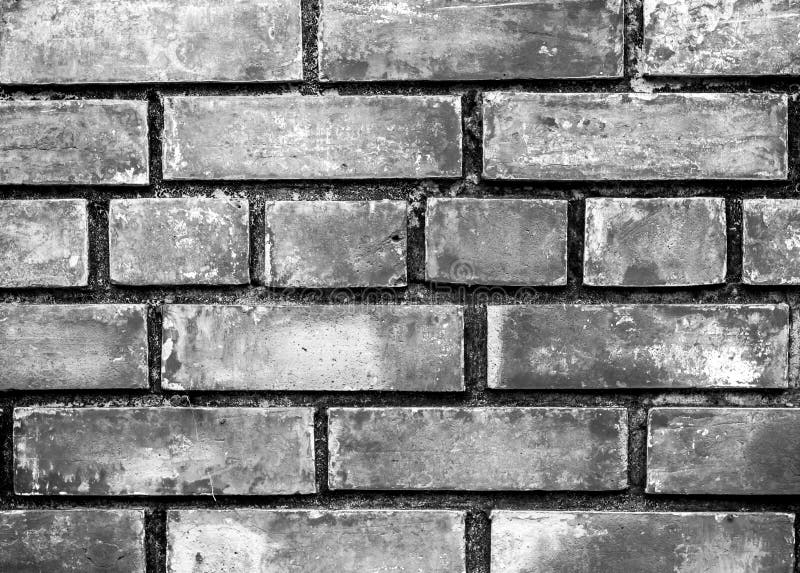 The Wall Made from Solid Bricks, Grey Tone Stock Image - Image of grey ...