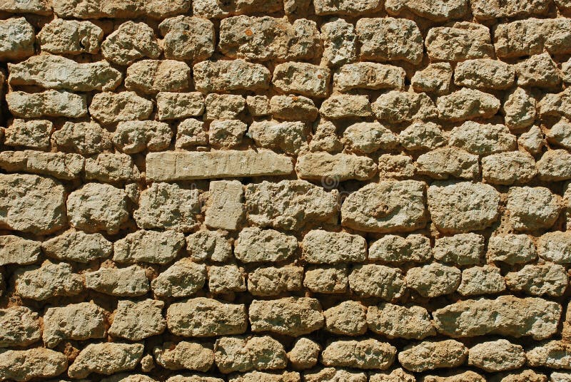 Wall made of stone stock image. Image of secure, traditional - 47120039