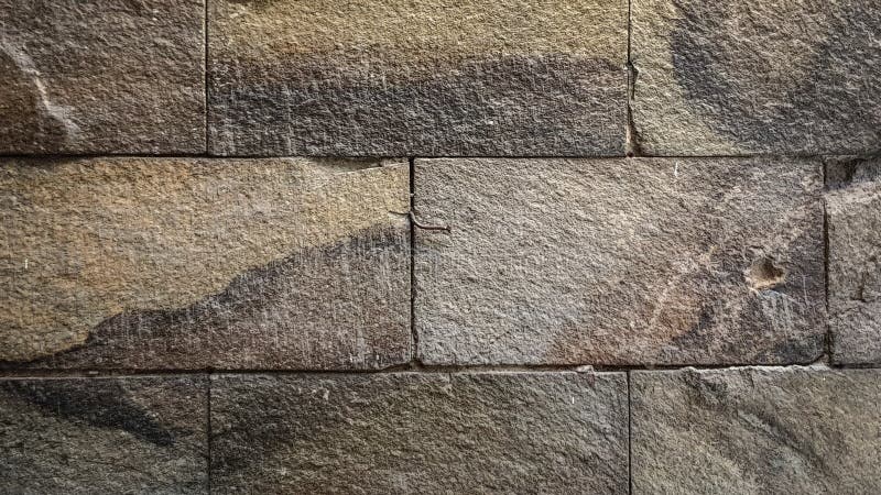 A Sturdy Wall Constructed From Wooden Blocks Symbolizes Construction ...