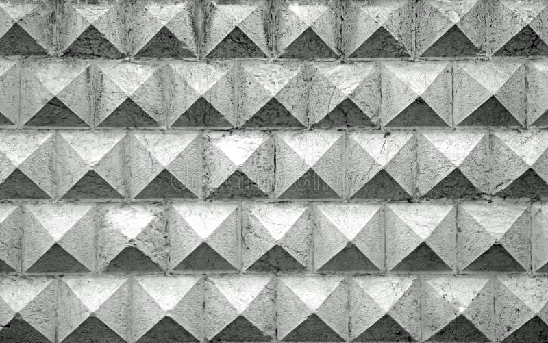 Wall Made with Triangle-shaped Stones of the Building Called Pal Stock ...