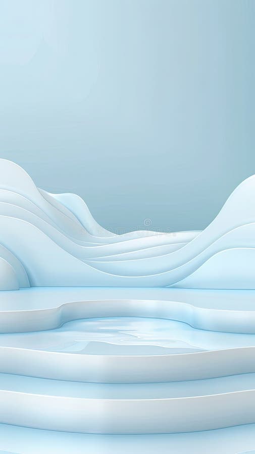 A Wall Made Up of Many Rectangular White Shapes of Various Sizes ...