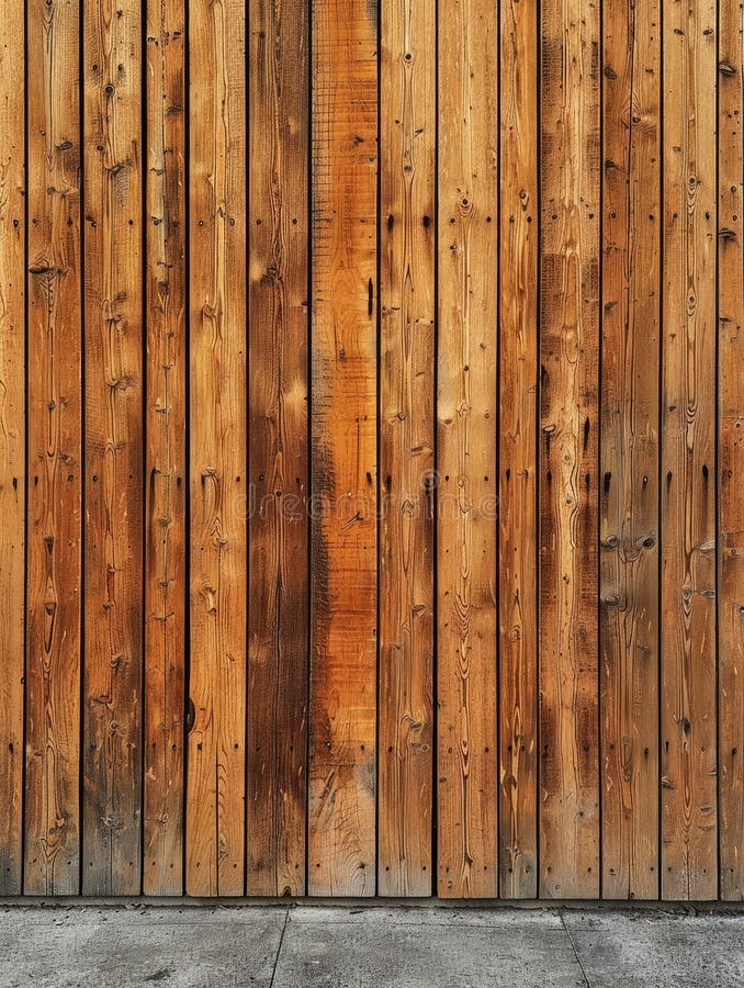 A Wall Made of Vertical Wooden Planks Stock Image - Image of carpentry ...