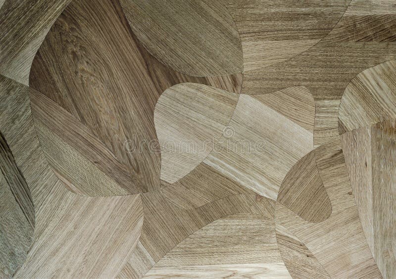 Wall Made of Wood that Has Been Processed and Cut, Neatly Arranged To ...