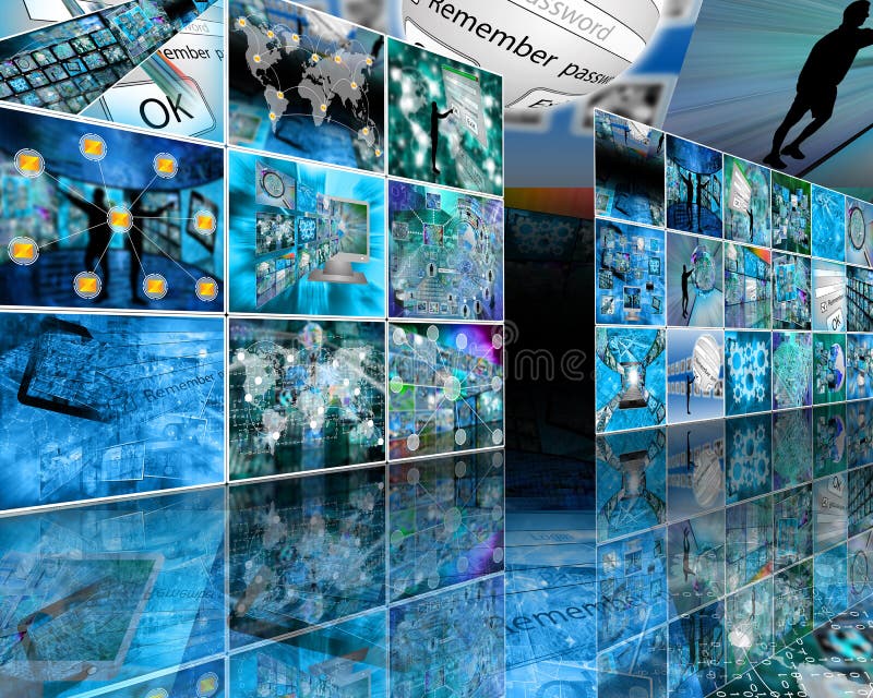 Wall stock illustration. Illustration of select, internet - 50359790