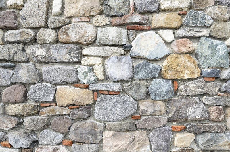 Wall of masonry. stock photo. Image of footpath, grey - 82780508