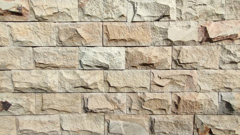 Wall Material with Natural Stone Motif Stock Image - Image of stonewall ...