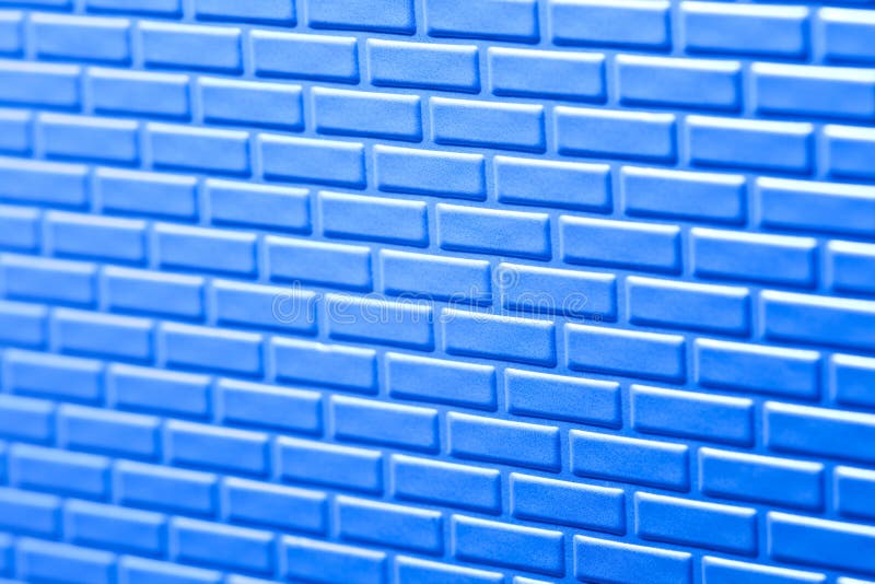 Wall of metallic bricks stock image. Image of azul, colors - 211467355