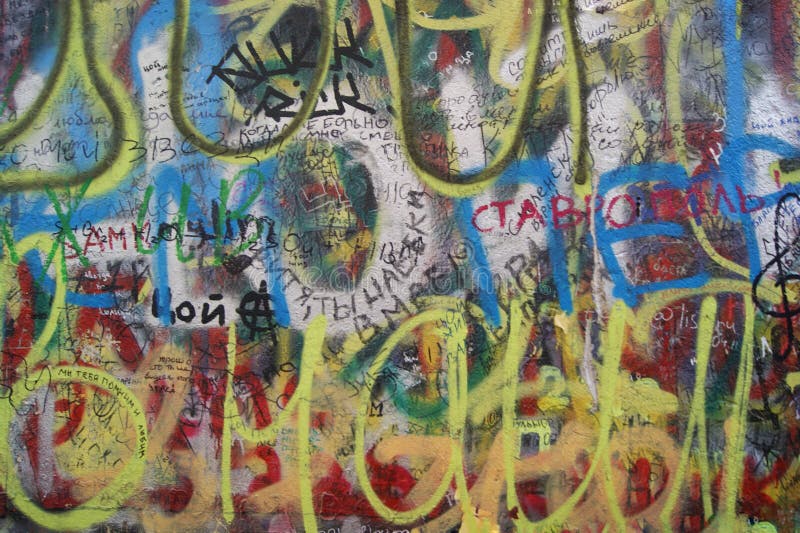 Wall editorial stock photo. Image of flash, graffiti - 102046413