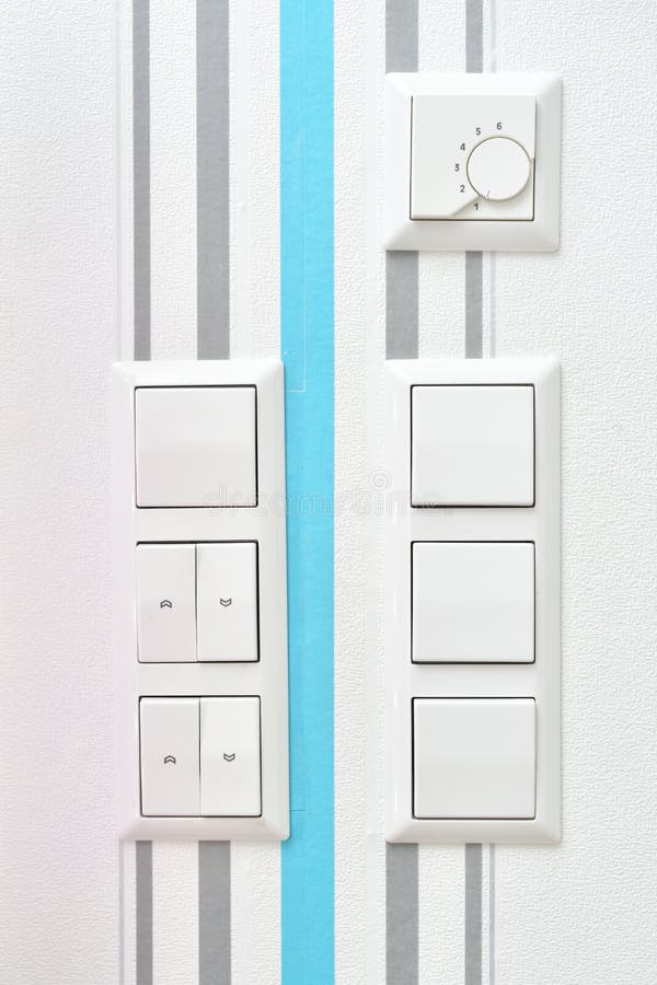 Wall Mounted Light Switches, Roller Shutter Control Switch for Closing ...