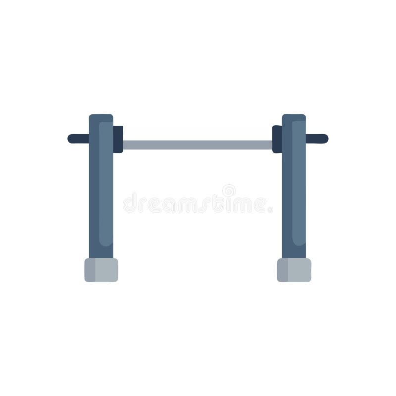 Wall-Mounted Pull-Up Bar Icon for Strength Training Stock Illustration ...