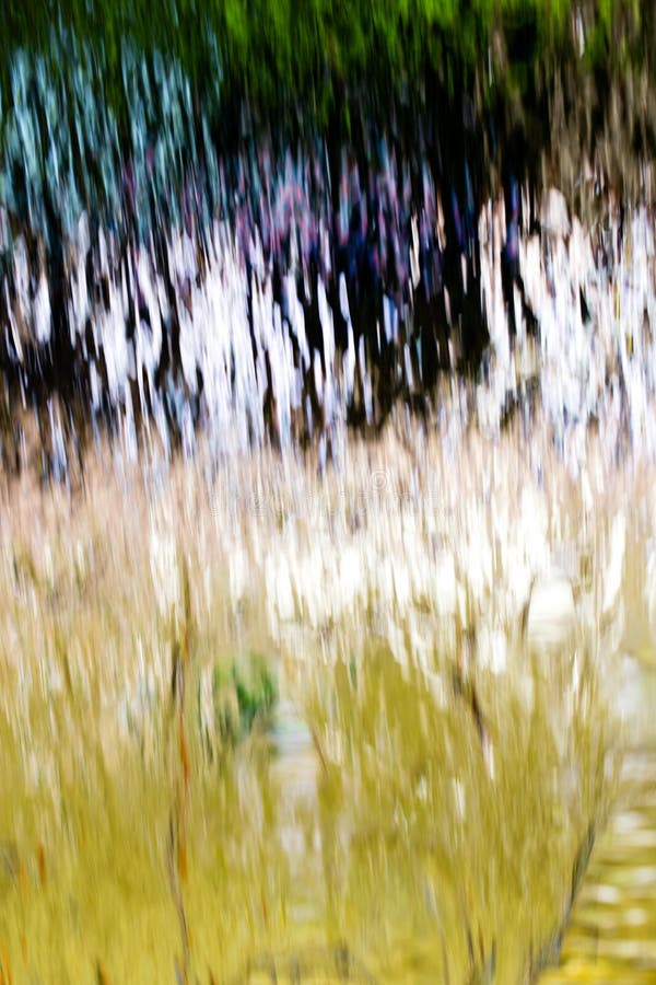 Wall of Moving Water in Nature As Background Stock Image - Image of ...