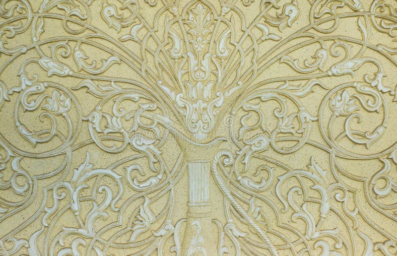 Wall Mural with Mogul Era Ornamental Design Stock Image - Image of ...