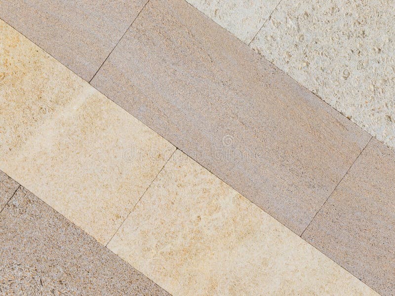 Wall of Natural Stone in Different Shades Stock Image - Image of solid ...