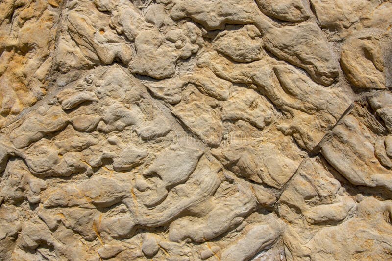 Wall of Natural Stone Wild Stone Stock Image - Image of detail, stone ...