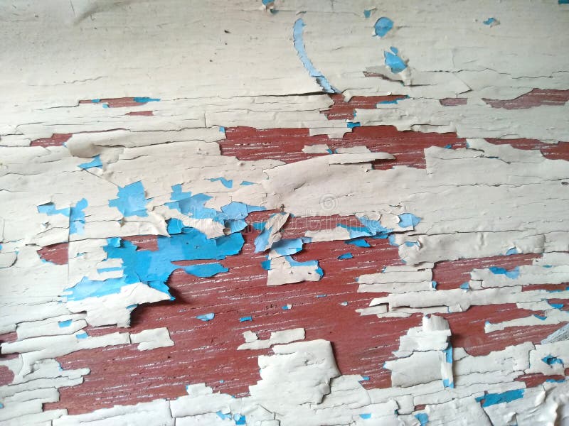 The Wall of an Old House, Dirty and Wall Stock Photo - Image of cracked ...
