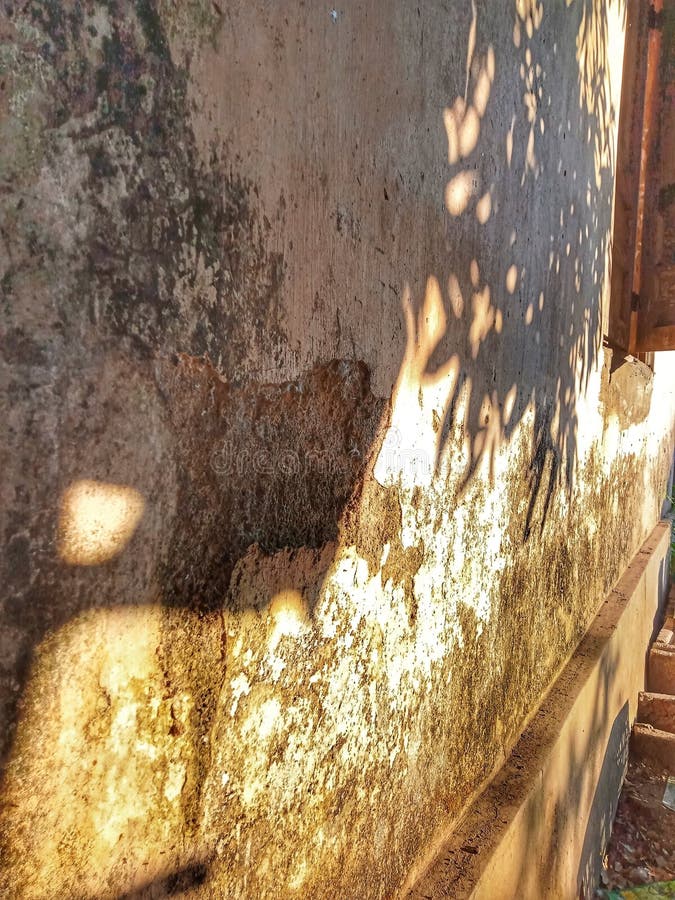 Wall in an Old House in the Morning Stock Image - Image of oldvibe ...