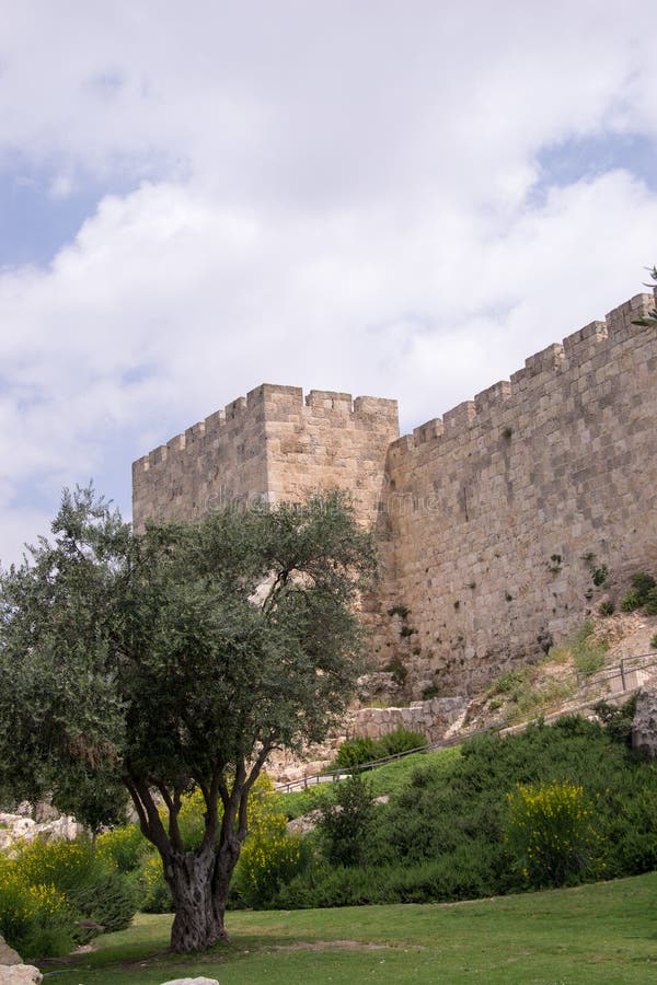 The wall of old Jerusalem stock image. Image of judaica - 31049003