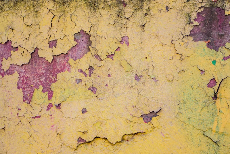 Wall with Old Peeling Stucco Stock Photo - Image of color, design ...