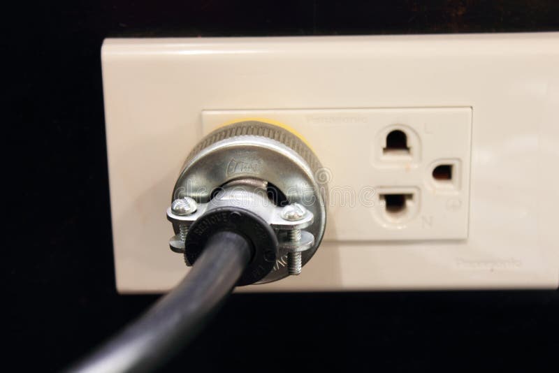 Wall outlet stock image. Image of protection, building - 30774869