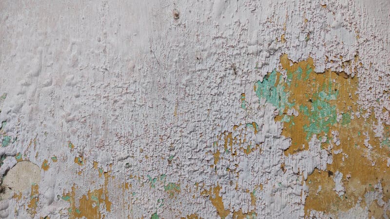 Wall Paint Damage Due To Water Attack from Inside the Wall Stock Image ...