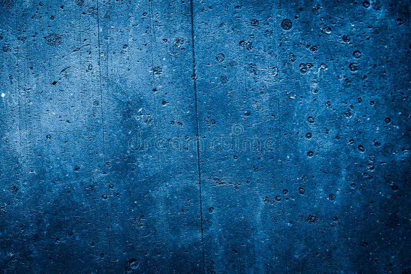 Wall Painted with Blue Paint with an Interesting Texture Stock Image ...