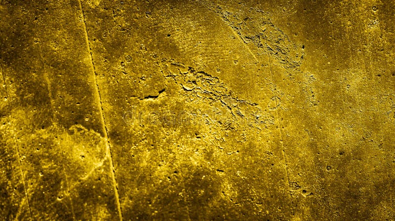 Wall Painted with Gold Paint with an Interesting Texture Stock Image ...