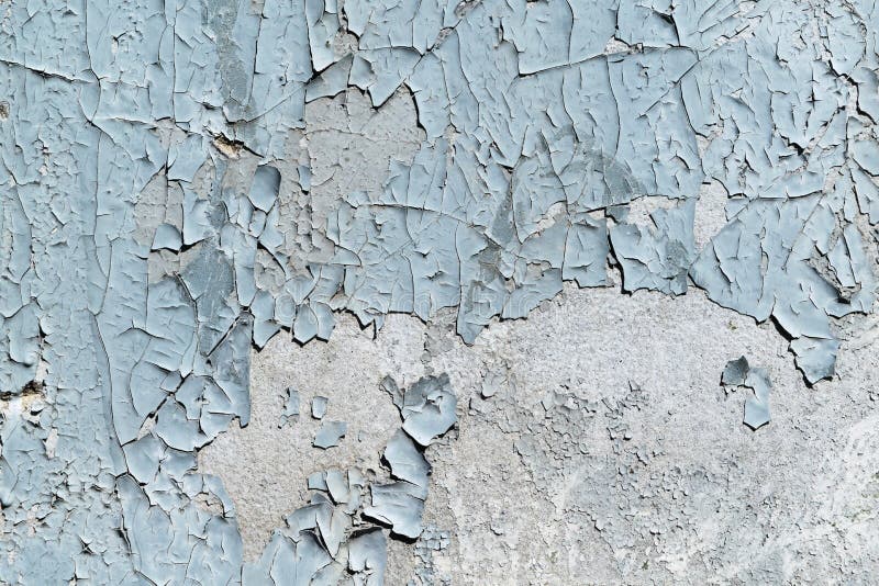 Wall Painted with Gray Paint. the Paint is Chipping. Stock Photo ...
