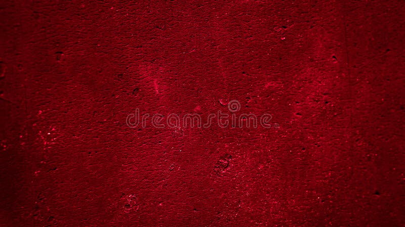Wall Painted with Red Paint with an Interesting Texture Stock Image ...
