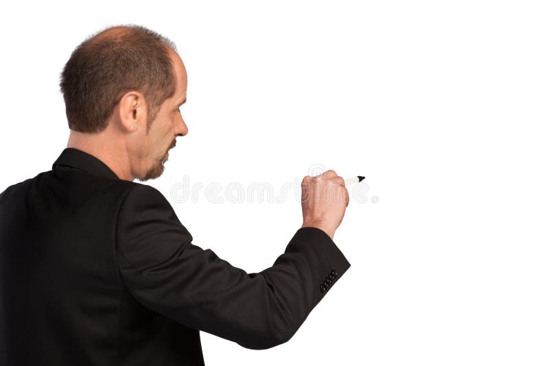 Wall painting stock photo. Image of businessman, hand - 39509988