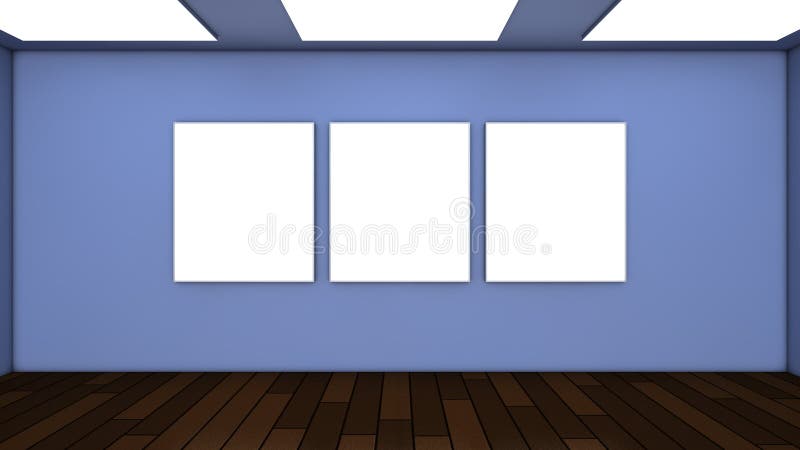 Wall panel and frame stock illustration. Illustration of design - 95335626