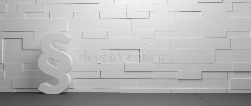 Wall Paragraph Background 3d-illustration Stock Illustration ...
