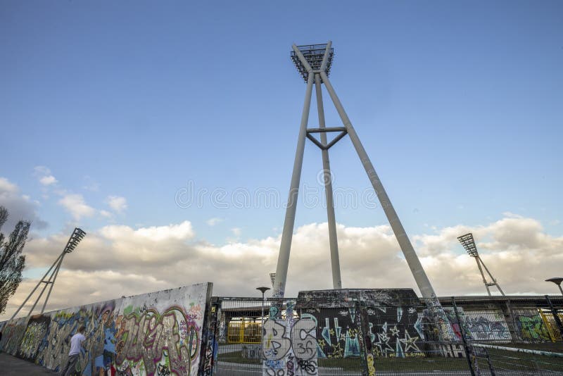 The Wall Park Berlin Germany Editorial Photography - Image of ...