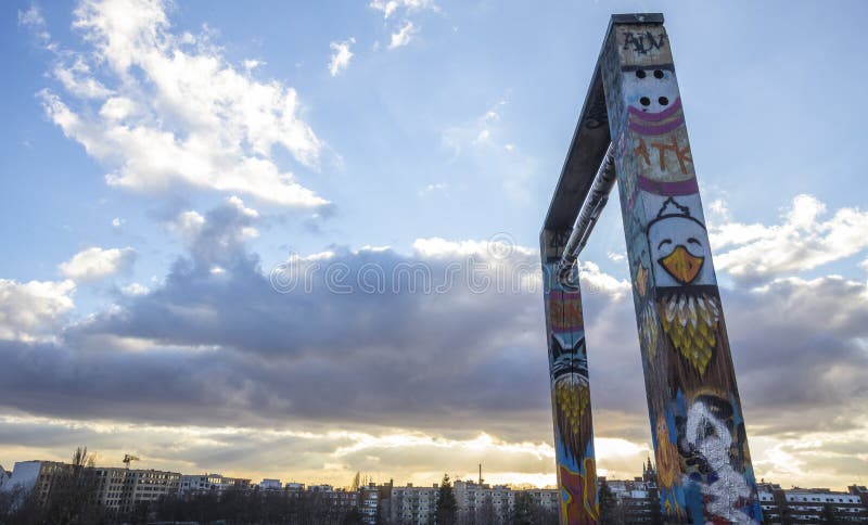 The Wall Park Berlin Germany Editorial Photo - Image of travel, wall ...