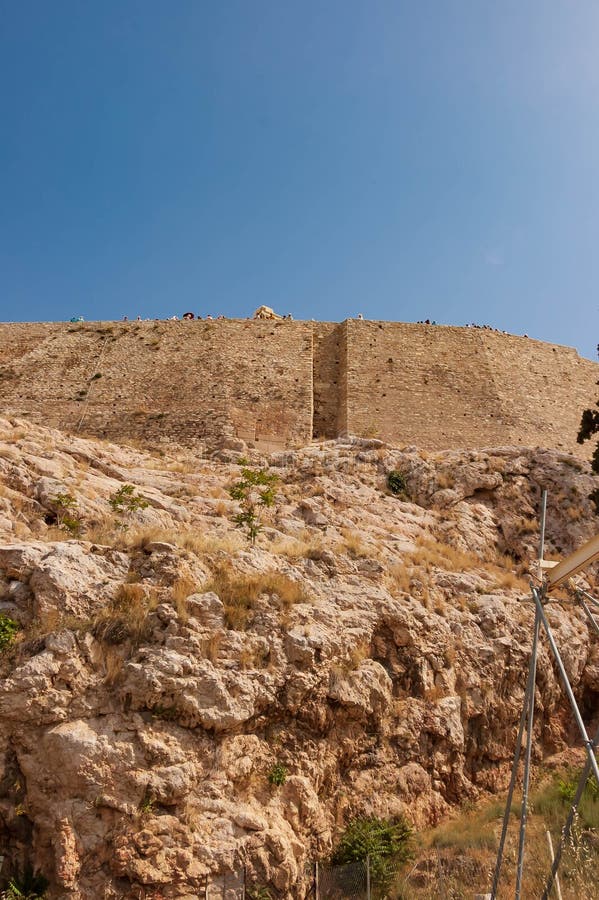 Wall of the Parthenon, Acropolis Editorial Photography - Image of ...